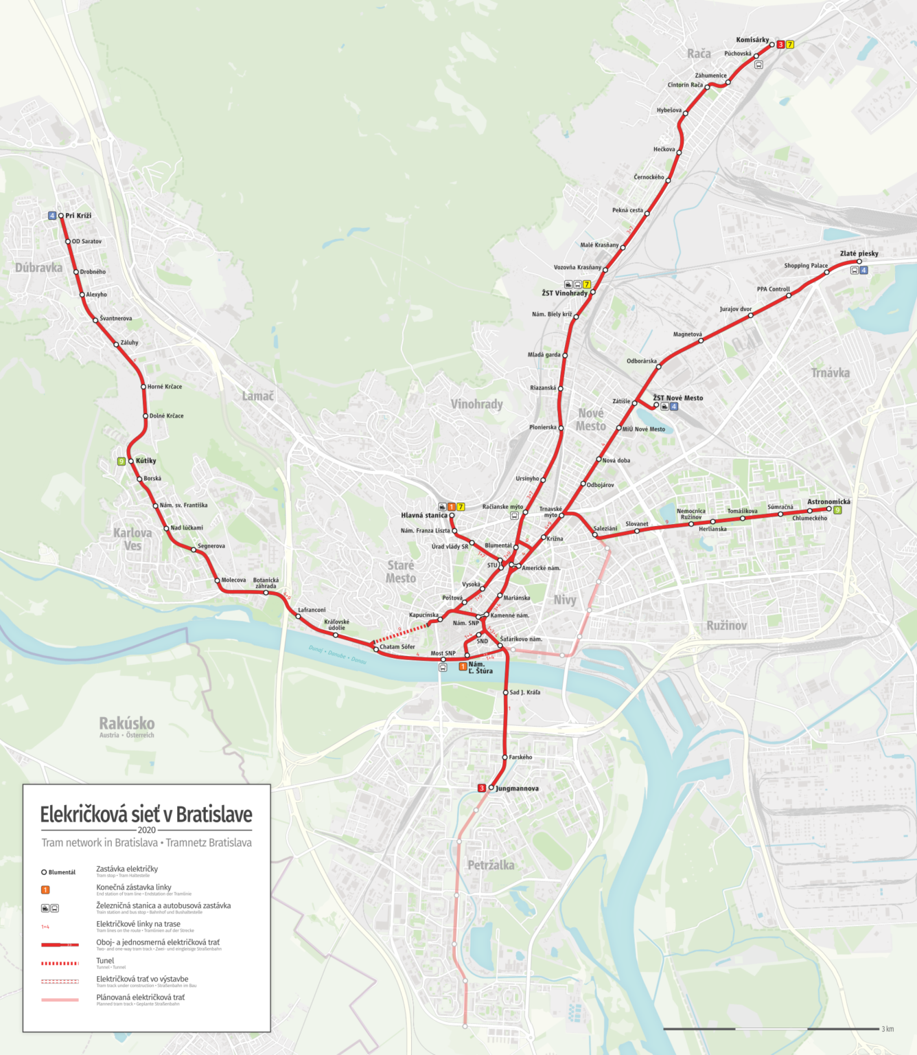 Bratislava Tram Network - Welcome to Bratislava